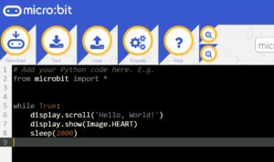 Python si micro:bit – Cursuri robotica si dezvoltare web